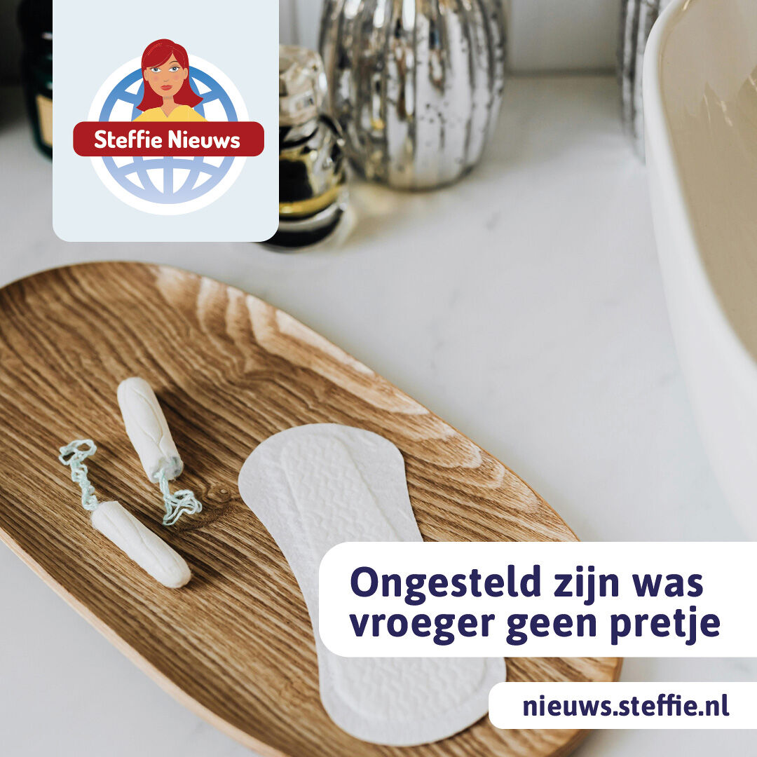 Ongesteld zijn was vroeger helemaal geen pretje